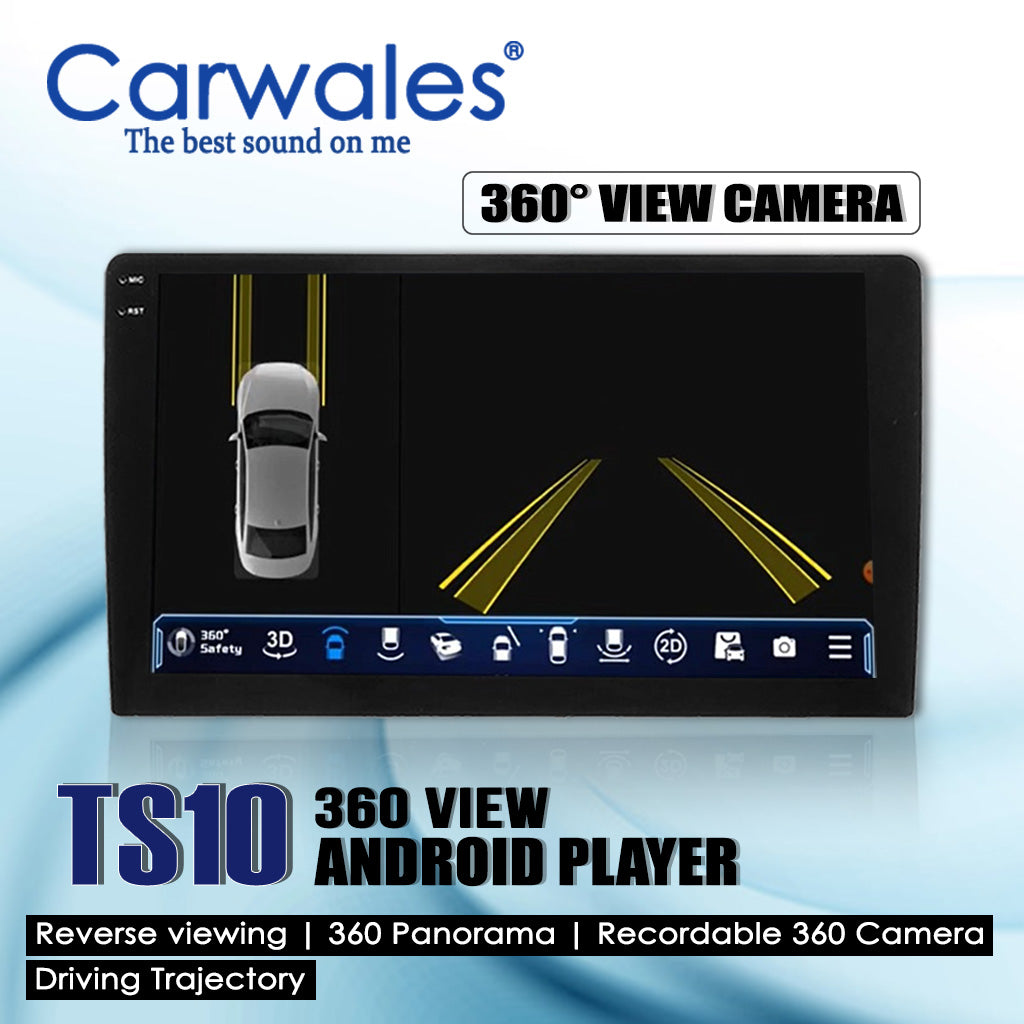 Carwales TS10 Android Player 2K Screen 5G Wifi With Socket – Carwales ...